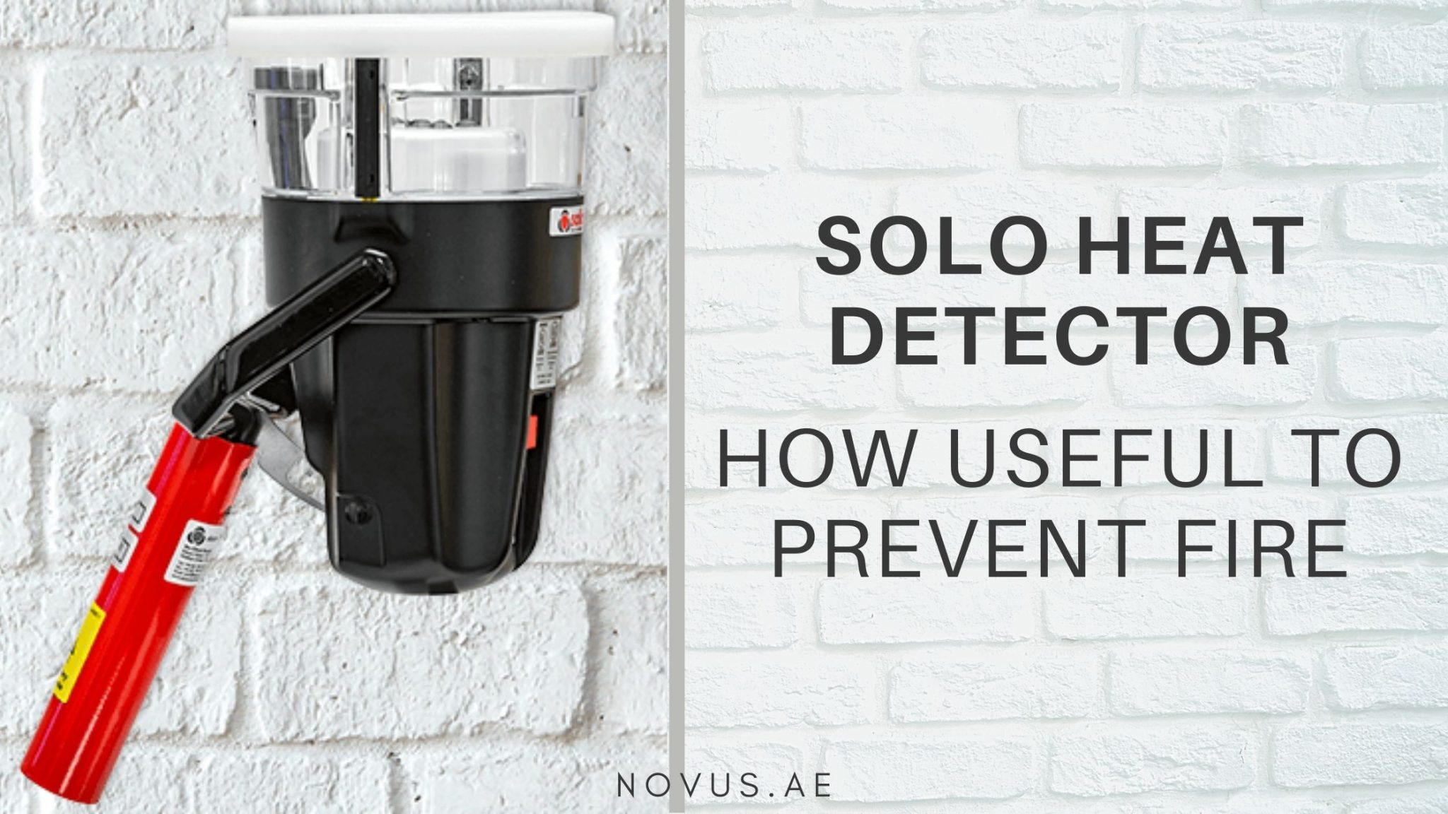 Solo Heat Detector Useful to Prevent Fire | Heat Detector Testers | KSA